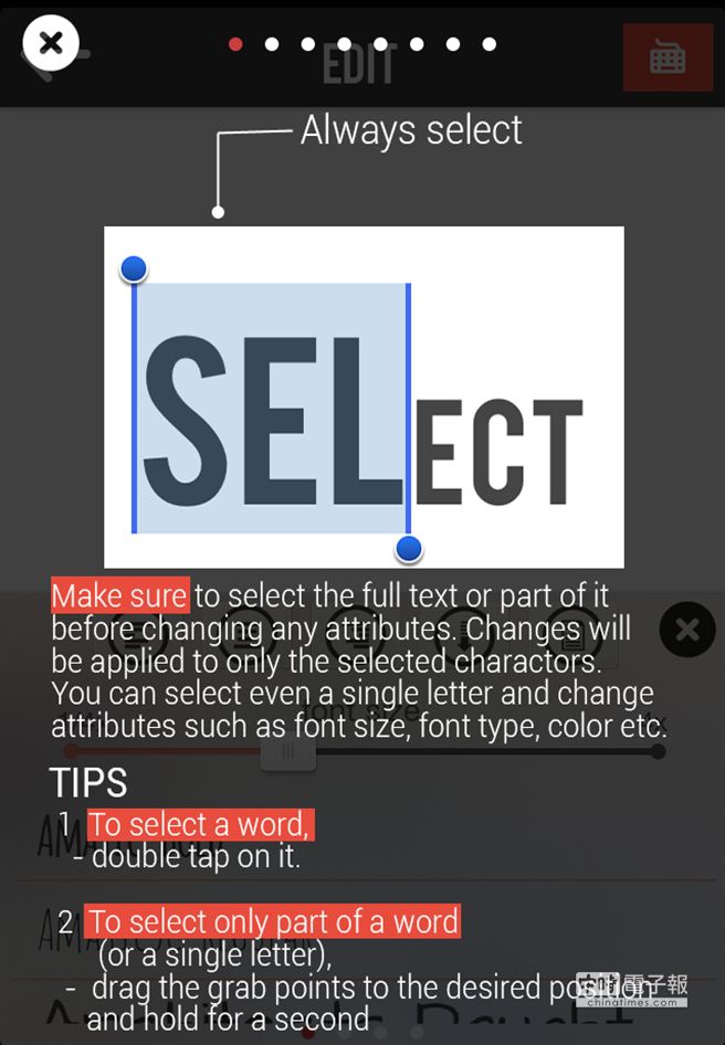 《Textograph》80幾種藝術文字美化你的照片 - 科技 - app01