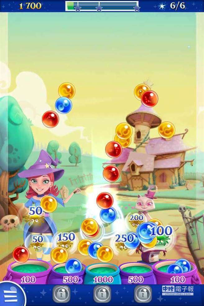 糖果消除玩膩了嗎？試試「Bubble Witch Saga 2」泡泡女巫吧！ - 科技 - app01