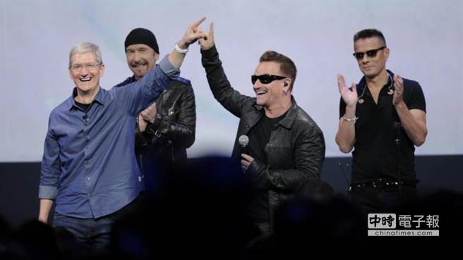 蘋果發表新機 U2共襄盛舉 - 國際 - 中時