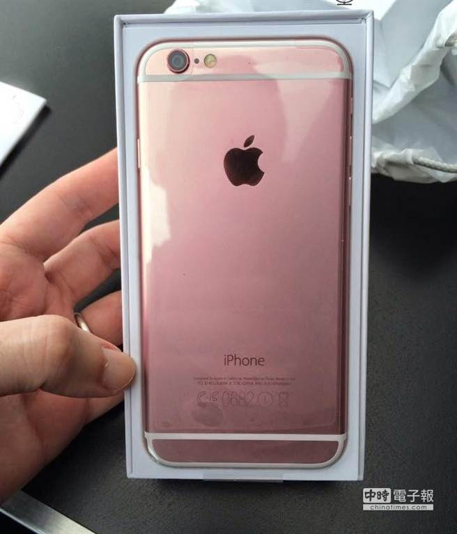 粉紅iPhone 6S曝光 媽啊!有夠美! - 科技 - 中時新聞網