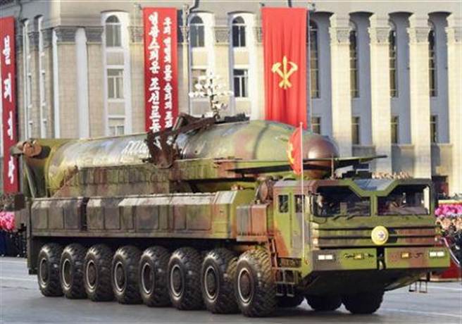 北韓KN-08圓形彈頭 南韓：僅是初步開發階段 - 軍事 - 中時