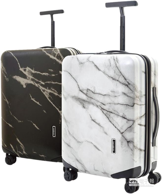 Samsonite大理石花紋旅箱 輕盈上市 - 產業特刊 - 工商時報