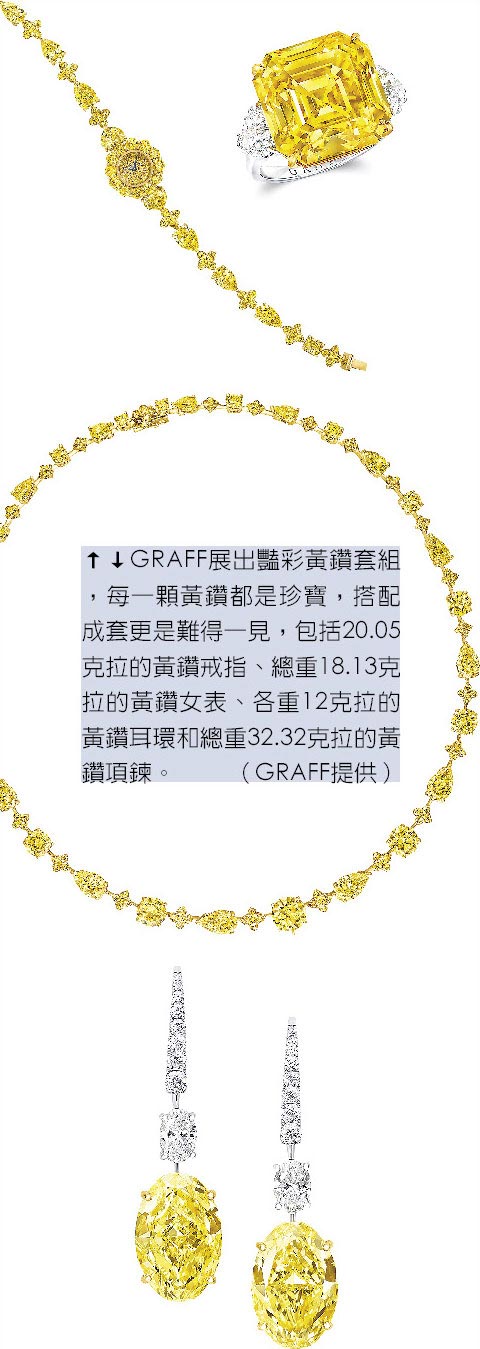 GRAFF珠寶展 60億稀世珍寶亮相 - 時尚消費 - 中國時報