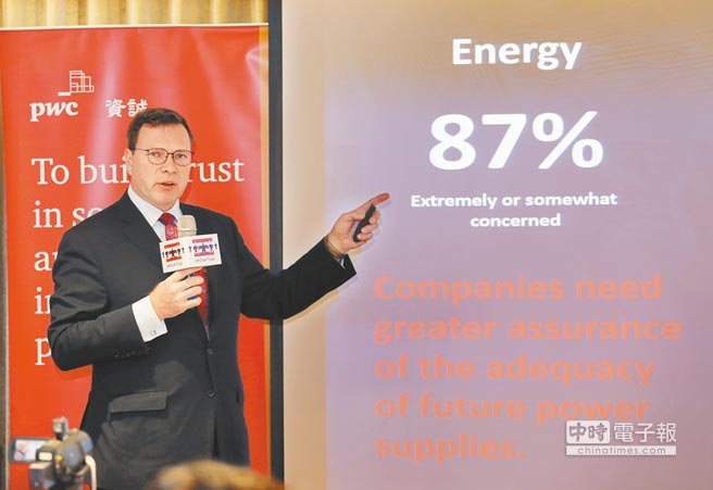 87％外商 憂台灣電力不足 - 焦點要聞 - 中國時報
