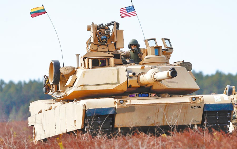戰車貴族 美將售我108輛M1A2 - 兩岸要聞 - 中國時報