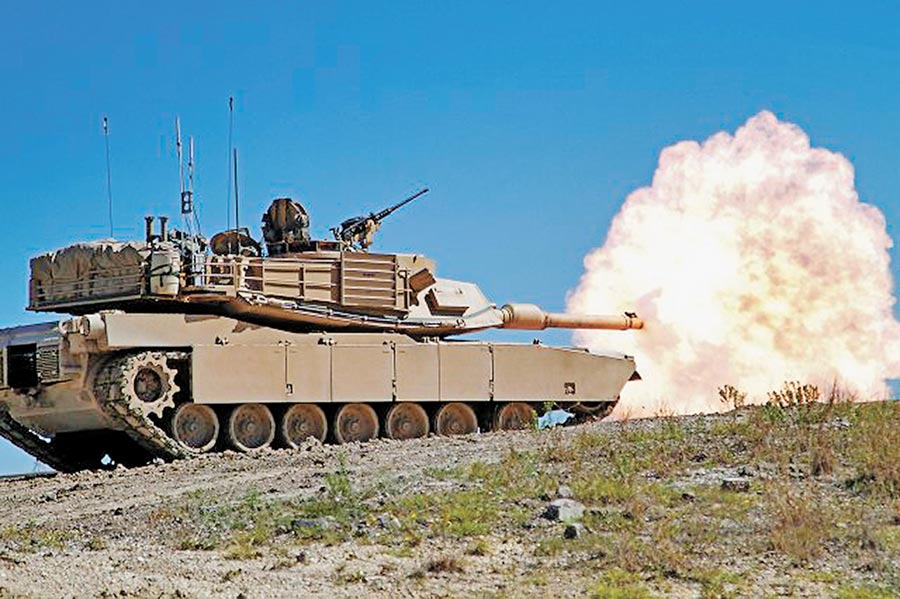 美售台108輛M1A2坦克 陸恐跳腳 - 焦點新聞 - 旺報