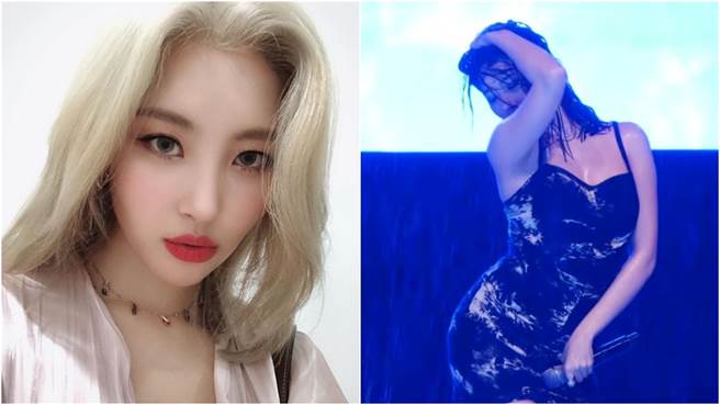 宣美演出遇大雨！溼身撫胸彎腰秀雪乳 - 名人 - 時尚