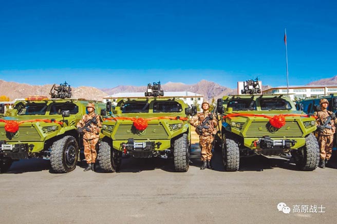 高原利器 新猛士裝甲車西藏服役 - 兩岸 - 旺報