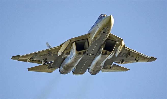 俄羅斯Su-57戰機加裝進氣道格柵 匿蹤效果更升級 - 軍事 - 中時新聞網