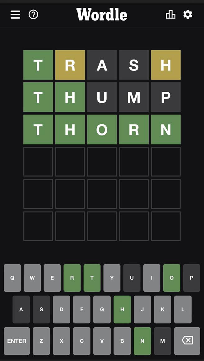 《Wordle》猜迷遊戲正夯快跟上 中英文、數字公式、世界地圖、麻將都能猜 - 生活 - 中時