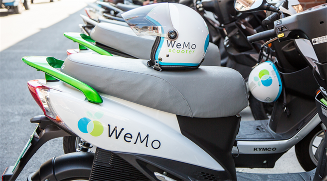 WeMo Scooter還車定位更精準 租借率提升7.5％ - 財經 - 中時