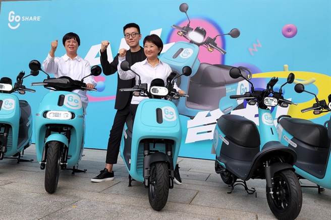 補足六都最後拼圖 GoShare共享機車進軍台中 - 財經 - 中時