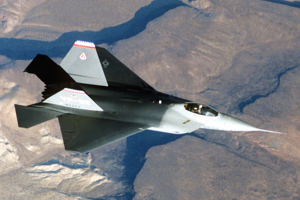 F-22首飛25周年 定義第五代戰機的典範之作 - 軍事 - 中時新聞網