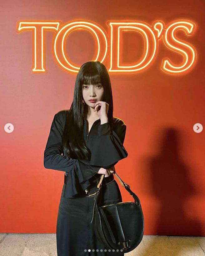 Joy暗黑風亮相Tod’s大秀 法前第一夫人、超模娜歐蜜坎貝兒拚氣勢 - 生活 - 中時