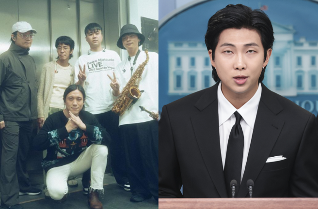 落日飛車首爾開唱驚見「BTS隊長RM」 衝後台秒變粉絲合影 - 娛樂 - 中時新聞網