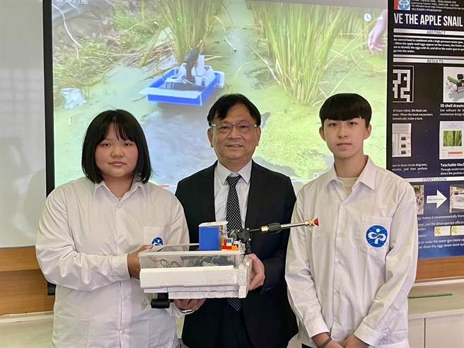 暨大附中研發福壽螺終結裝置 獲日本科學競賽銀賞 - 生活 - 中時