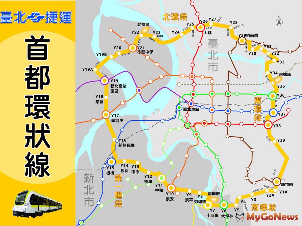 蔣萬安陪同行政院長視察東環段進度