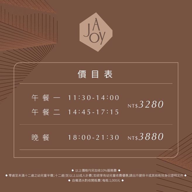 假日全滿！最貴Buffet「饗A Joy」開放訂位網塞爆 高峰值5秒1.1萬 - 生活 - 中時