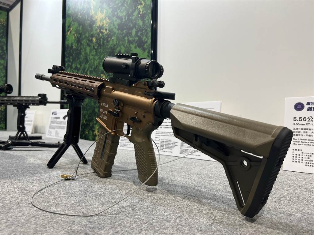 XT-112步槍首亮相！前法國外籍兵團讚：2性能優於「這把」 - 政治 - 中時新聞網