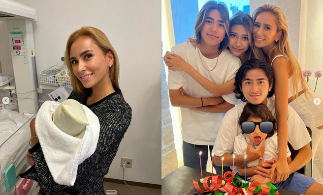 混血女模結過4次婚生4胎 40歲迎來孫子「和小兒子只差5歲」 - 娛樂 - 中時新聞網