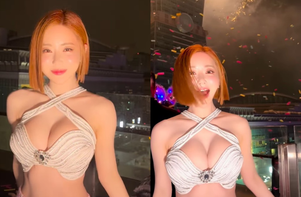 DJ SODA在台跨年 「胸前僅2塊布」看101煙火 畫面太養眼 - 娛樂 - 中時新聞網