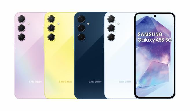 三星2款A系列新機上市 Galaxy A55 5G與Galaxy A35 5G月底開賣 - 科技 - 中時