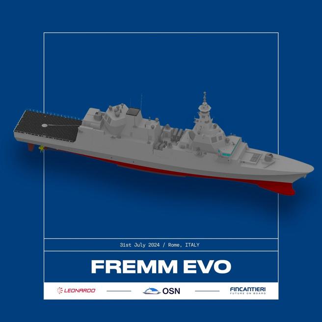 義增購2艘FREMM EVO多功能巡防艦 - 軍事 - 中時新聞網