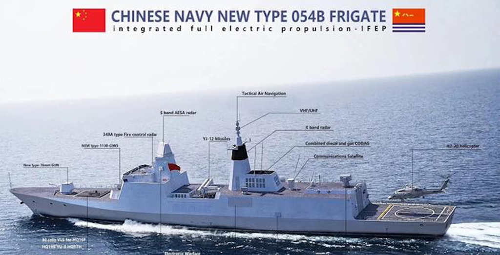 頭條揭密》陸再造10艘054A護衛艦 戰力升級強化對台封鎖能力 - 政治 - 中時新聞網