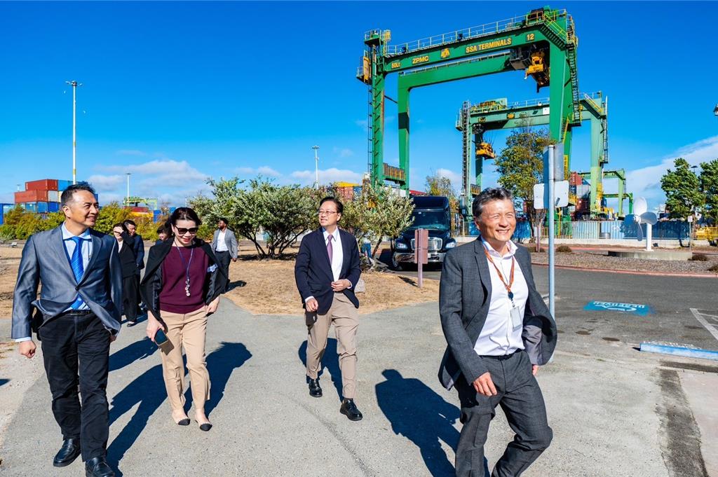 訪加州阿拉米達郡姊妹市 張善政曝與桃園驚人相似處 - 政治 - 中時