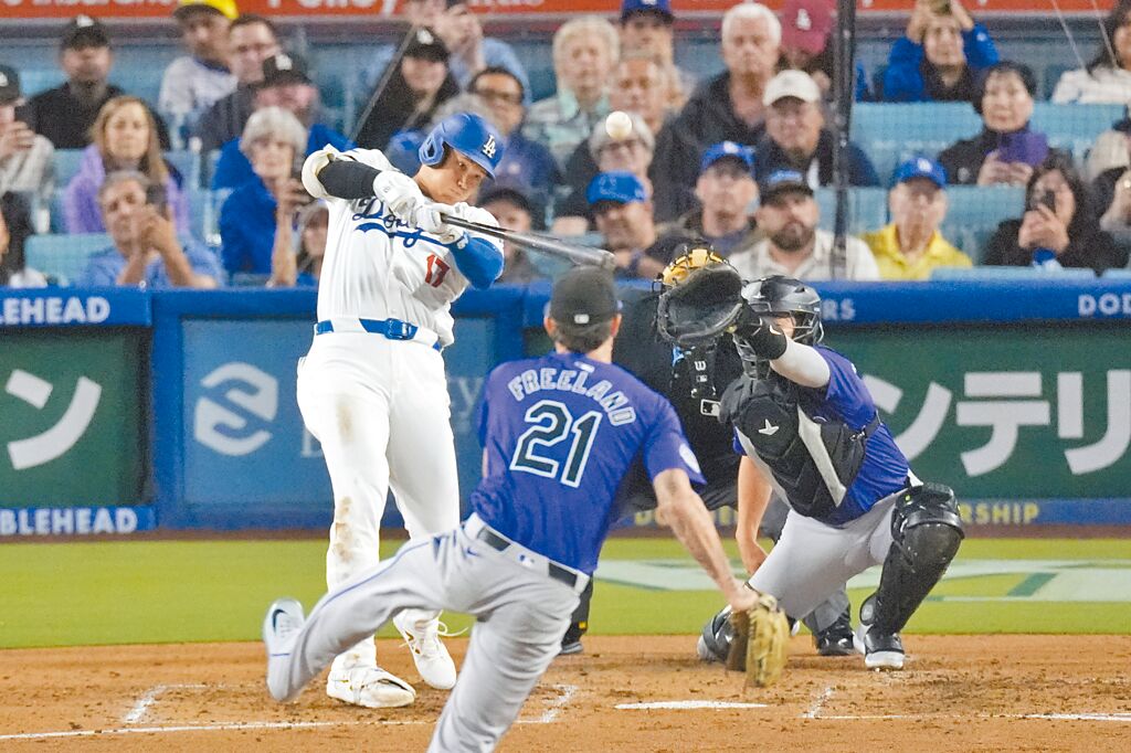 MLB》52轟52盜出爐 大谷障礙再創新高 - 運動天地 - 中國時報