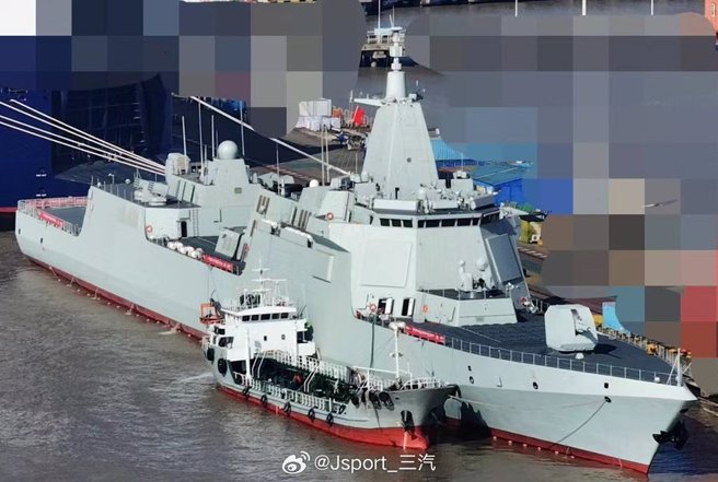 解放軍第9艘055萬噸大驅「東莞號」即將首航 - 軍事 - 中時新聞網