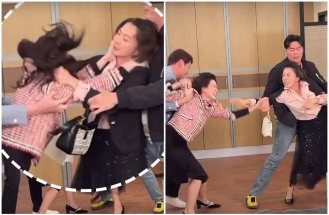「侯怡君暴打小三影片」畫面曝光 劉至翰：女藝人現場互毆 - 娛樂 - 中時新聞網
