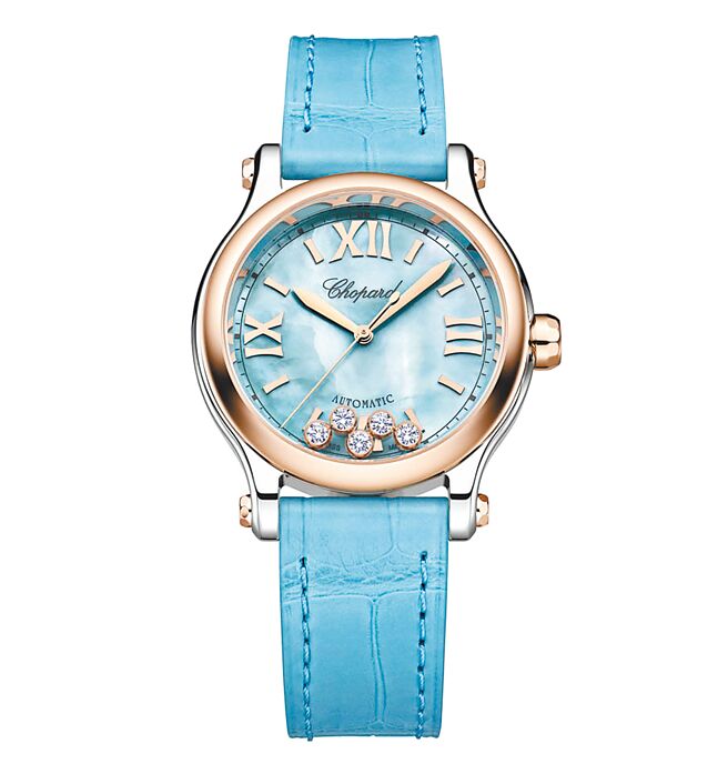 CHOPARD愛心鑽石滑動 玫瑰花門迎賓 - 時尚消費 - 中國時報