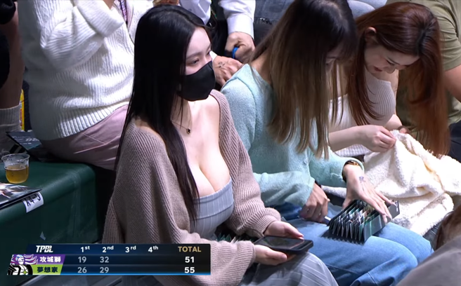 TPBL超辣女球迷 導播鏡頭全場震撼 IG找到了 - 生活 - 中時新聞網