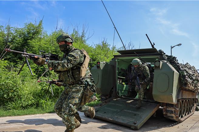 漢光41號演習第9天 澎防部抵抗陣地城鎮作戰 - 軍事 - 中時