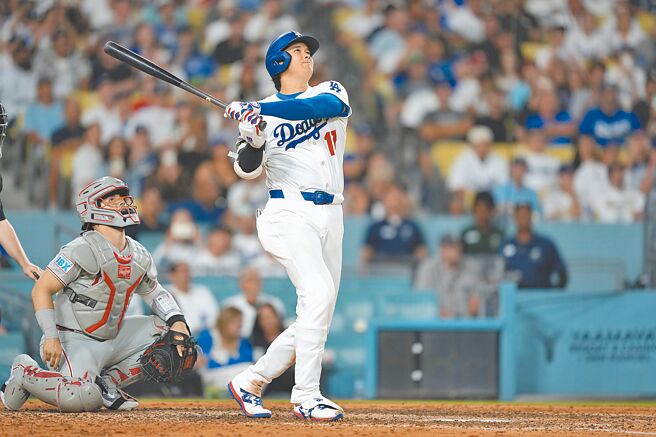MLB》50轟50K 大谷再添新猷 季後賽想拚三刀流 - 運動 - 中國時報